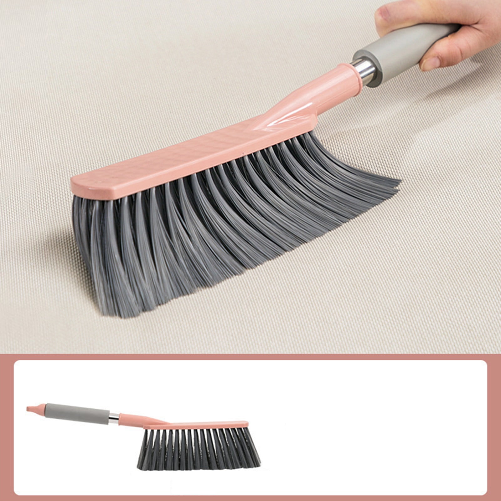 Soft Bristle Cleaning Brush with Long Handle for Sweeping Debris and ...