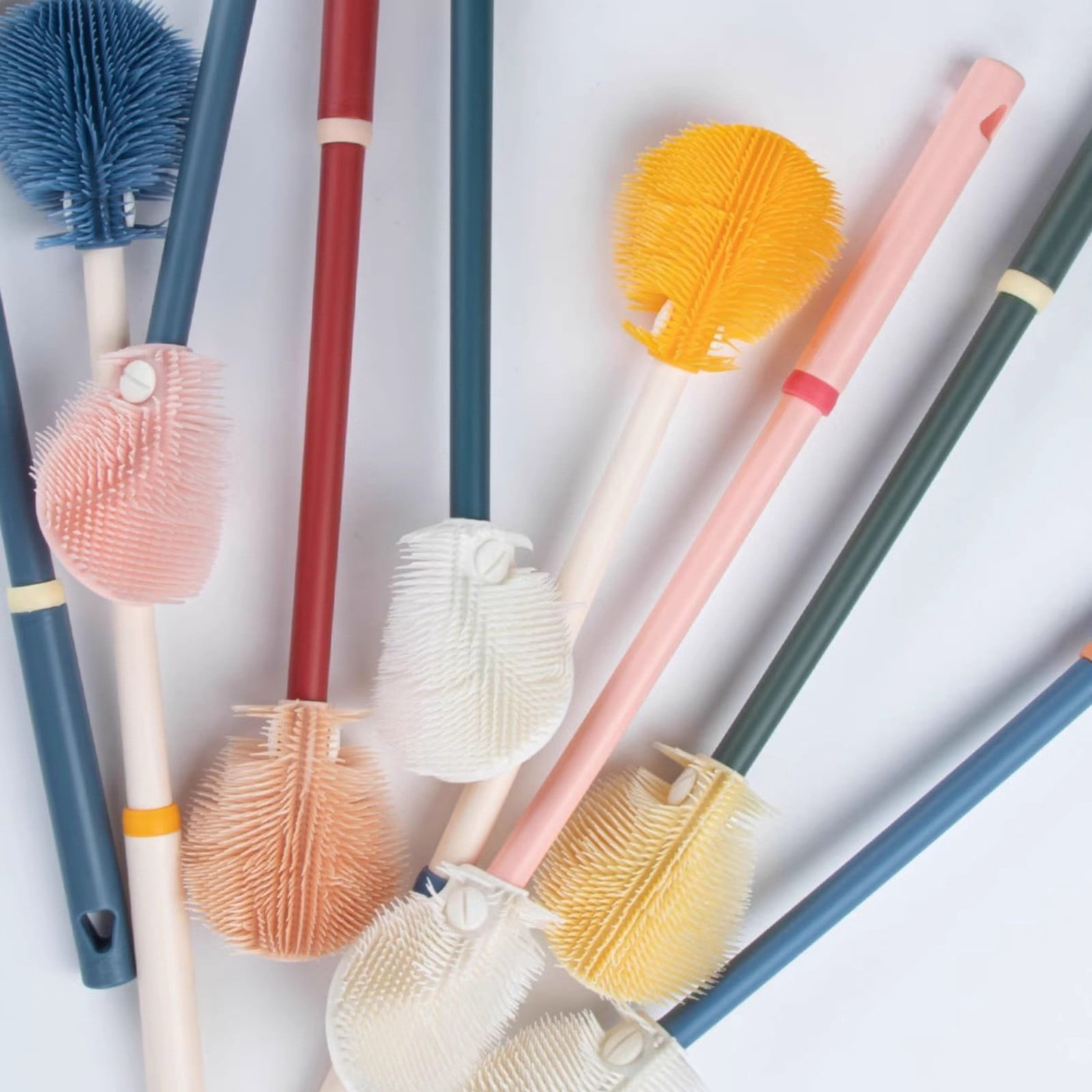 Soft Bristle Silicone Cup Brush, 2024 Upgrade 360°Silicone Cup Brush ...