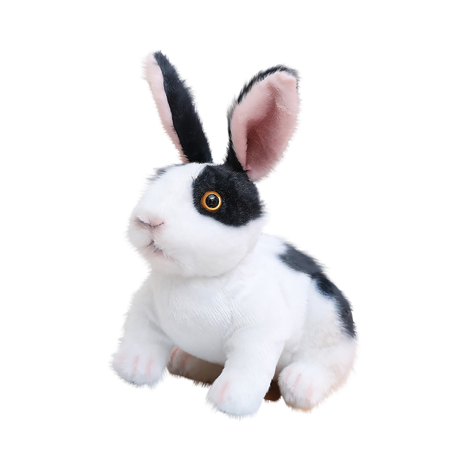 Soft Bunny Stuffed Animal, 9.4 Inch Realistic Rabbit Plush Toy, Perfect ...