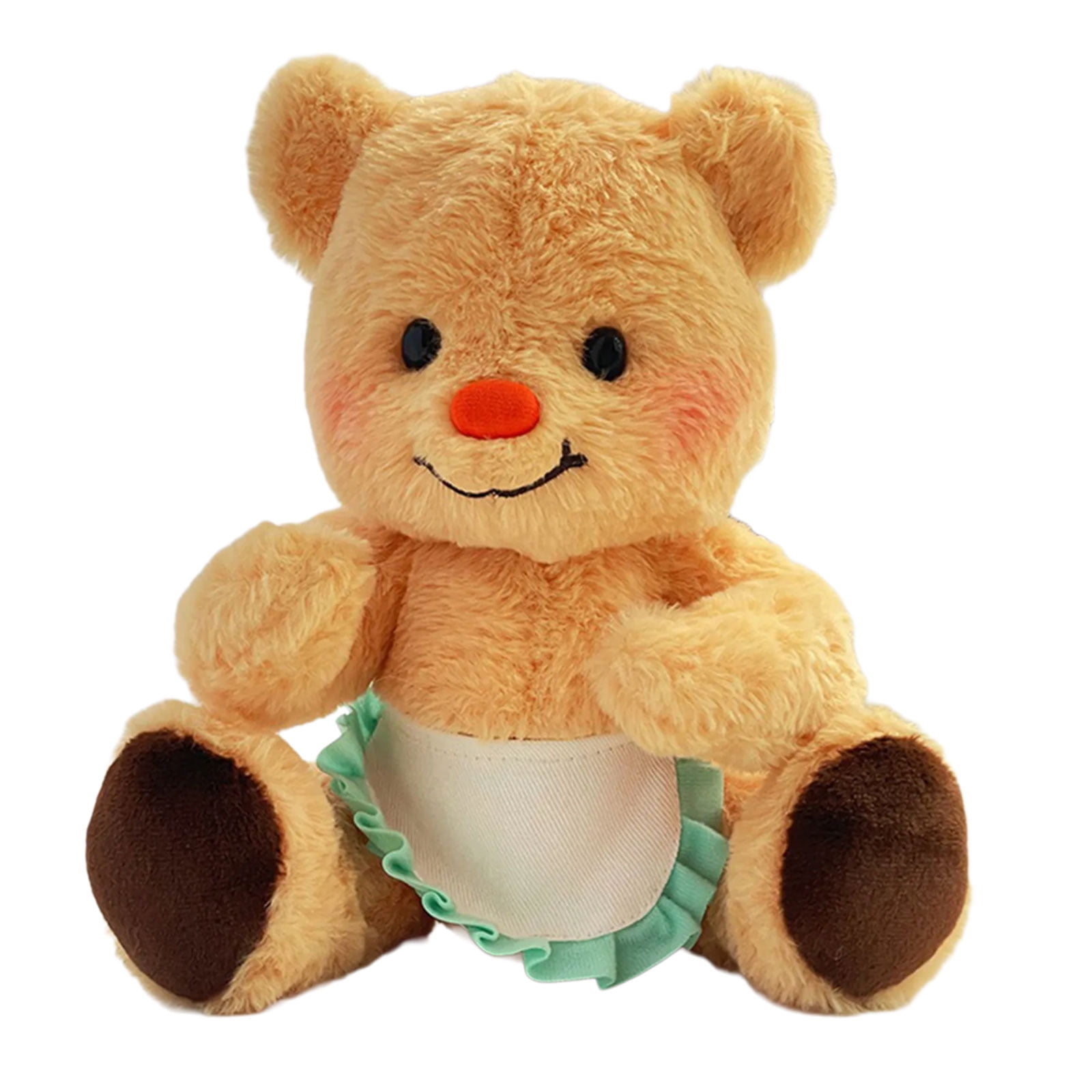 Soft Butter Plushes Bear with Movable Limbs, Interactive Stuffed Pillow ...