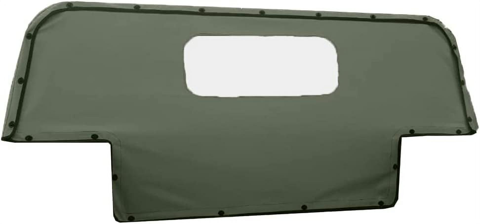 Soft Canvas Rear Curtain fits 4-Man Military Humvee- Green - Walmart.com