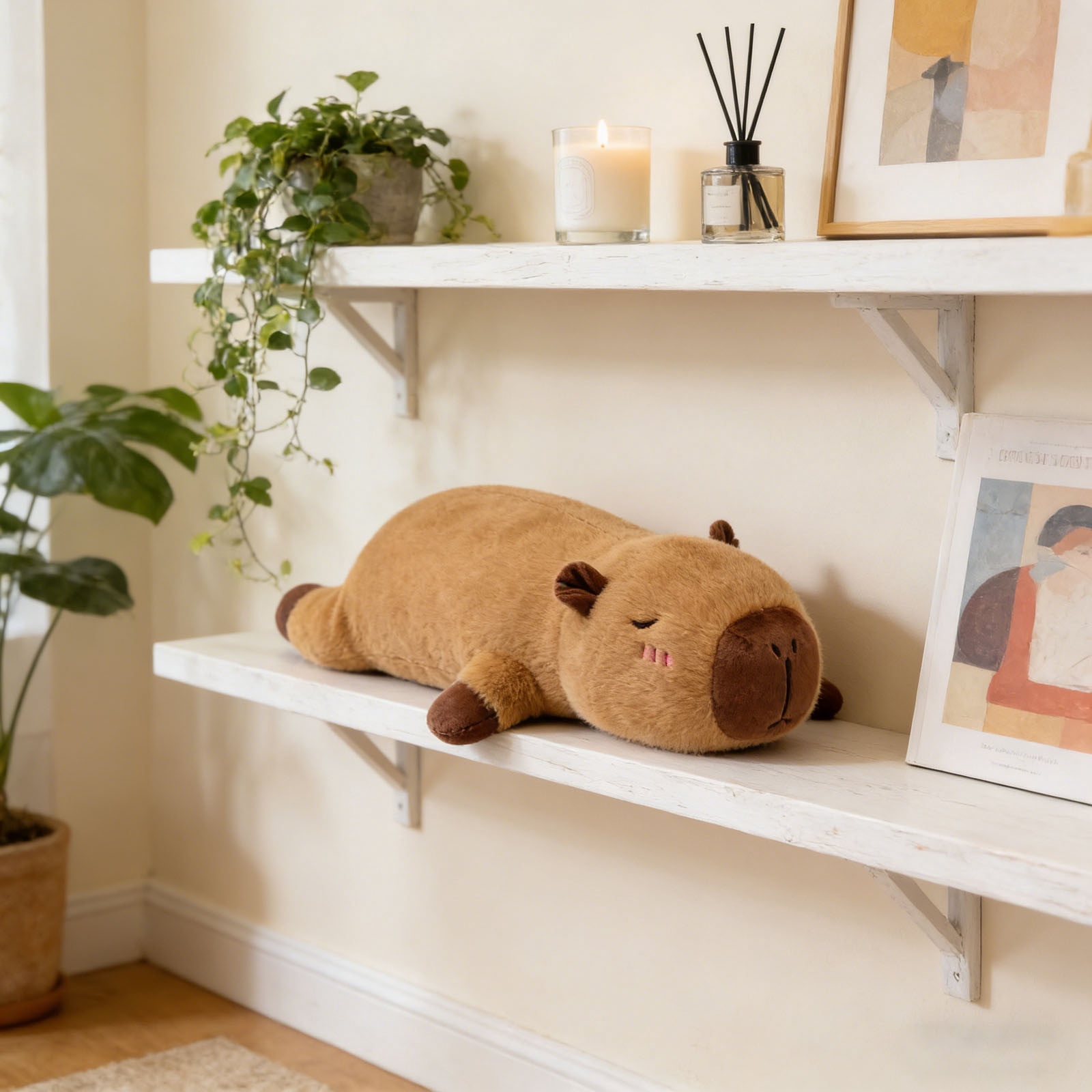 Soft Capybara Stuffed Animal Cushion Cute Capybara Plush Doll Toy ...