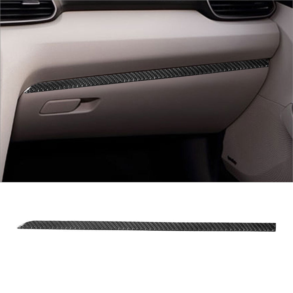 Soft Carbon Fiber Car Interior Decor Kits Carbon Fiber Interior Glove ...