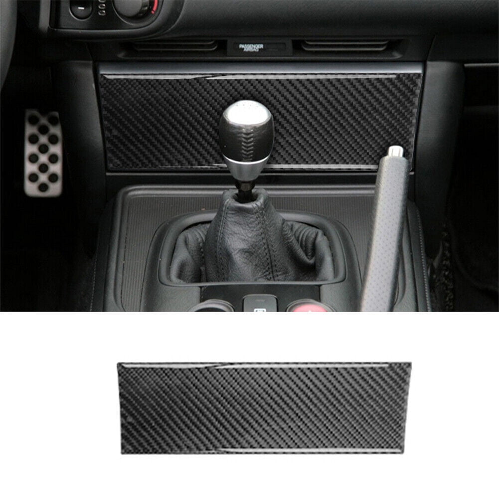 Soft Carbon Fiber Car Interior Decor Kits Carbon Fiber Interior Radio ...