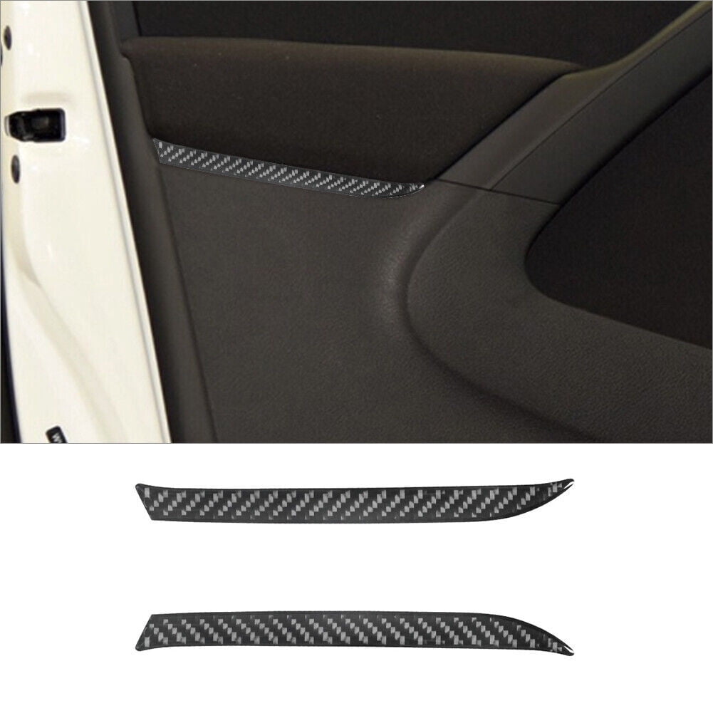 Soft Carbon Fiber Car Interior Decor Kits For Volkswagen Tiguan Carbon ...