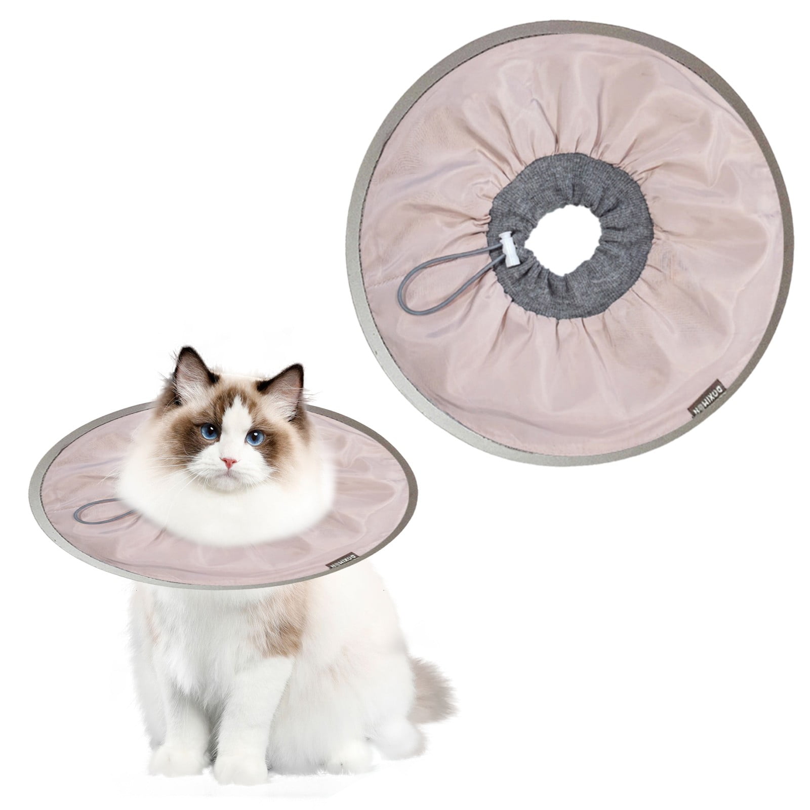 Soft Cat Cone, Adjustable Cat Recovery Collar After Surgery to Prevent ...