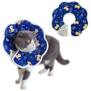 Dalrosia Adjustable Cat Cone Collar Soft, Donut Cat Recovery Collar ...