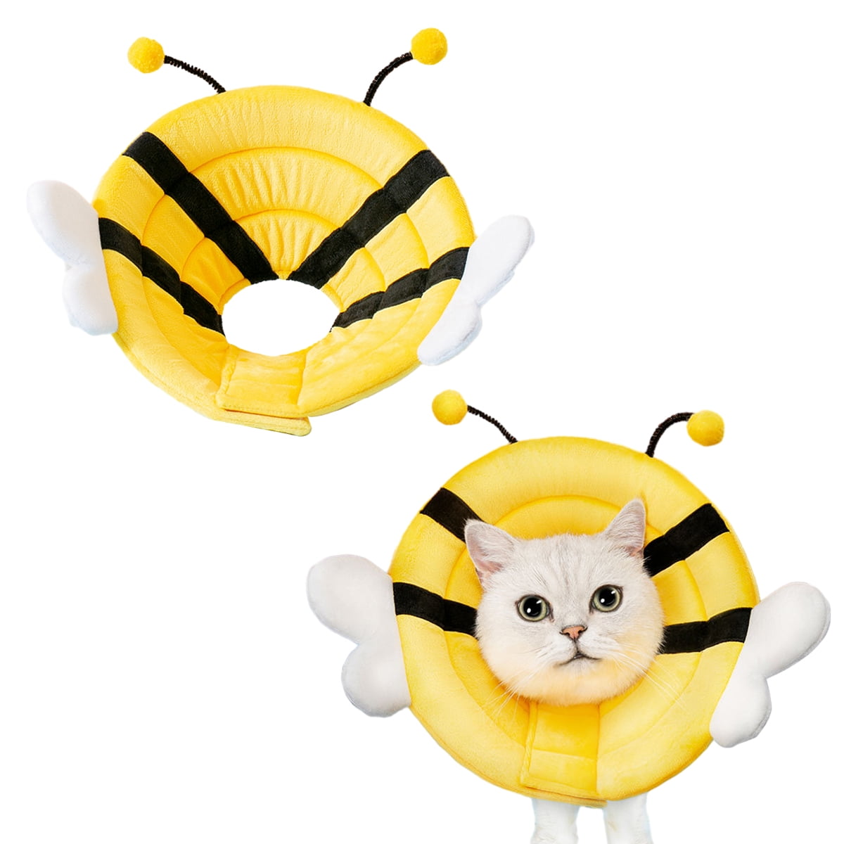 Soft Cat & Small Dog Cone for Surgery, Adjustable & Lightweight Post-Op ...