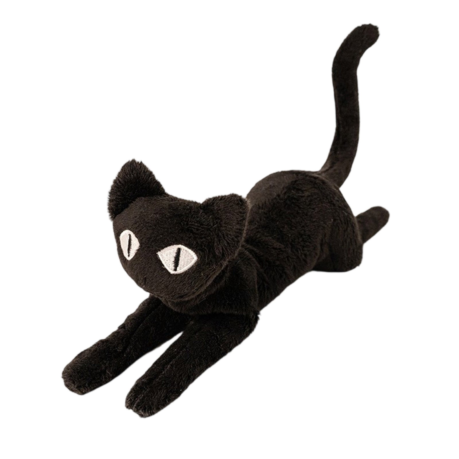 Soft Cat Stuffed Animals, 9.84 Inch Weighted Plush Toys Cute Cuddly ...