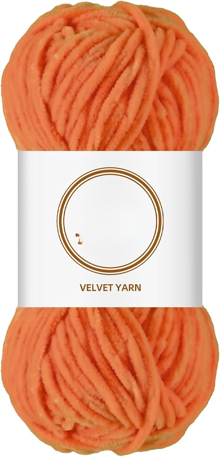 Soft Chenille Yarn Velvet Yarn Blanket Yarn for Knitting Fancy Yarn for ...