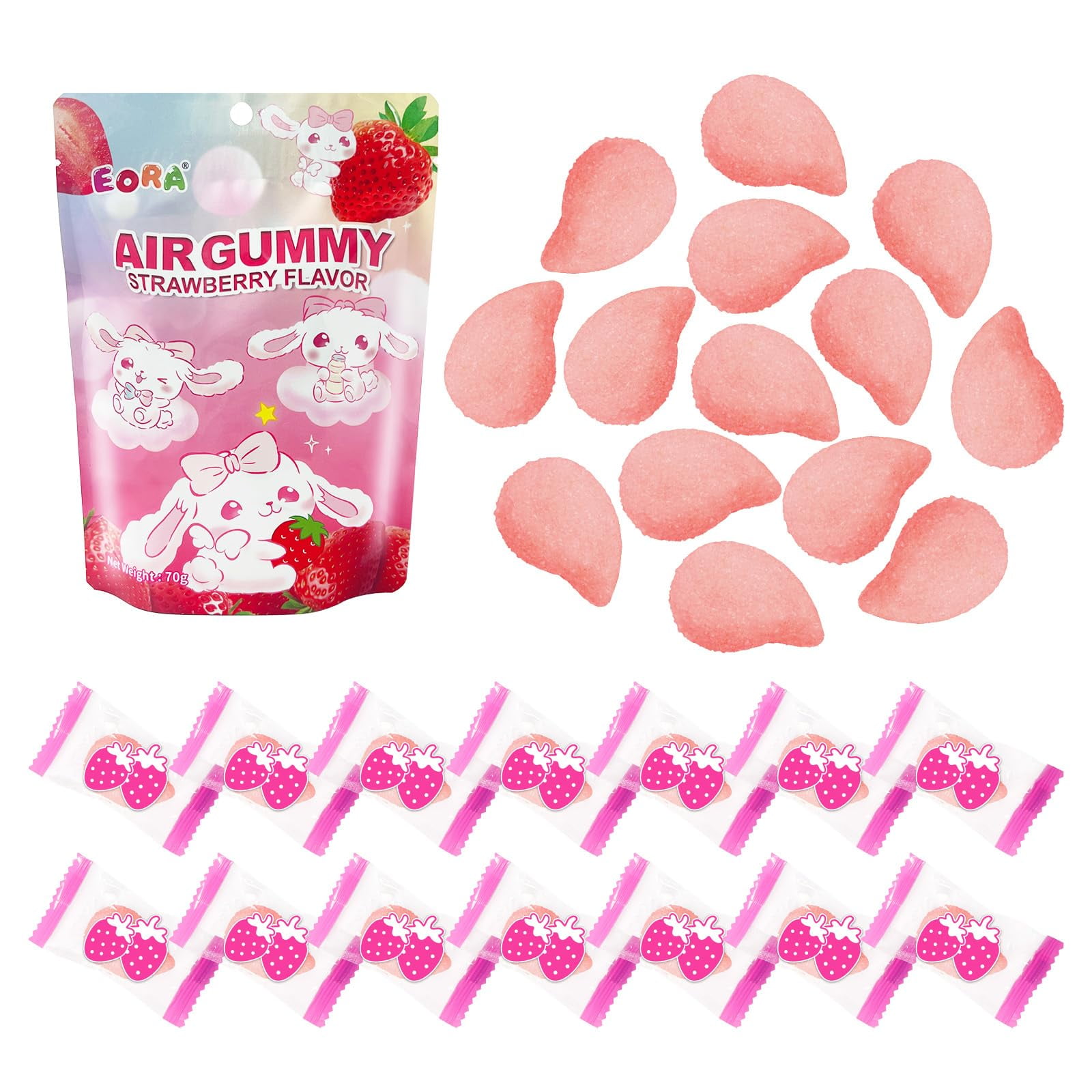 Soft & Chewy SCH4 Candy, Foam Marshmallows Gummy Candy Bulk, Chews ...