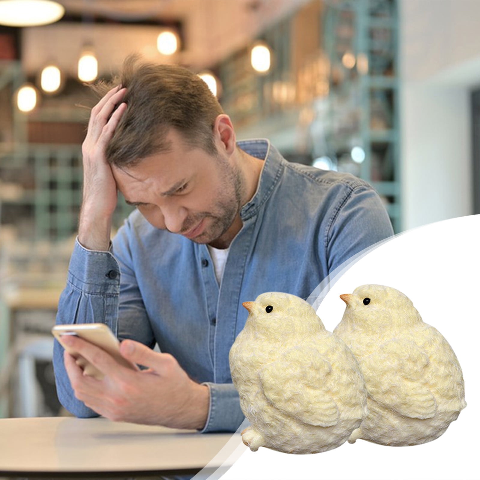 Soft Chick Toy Set | Stress Relief Adult Sensory Squeeze Toy | Super ...