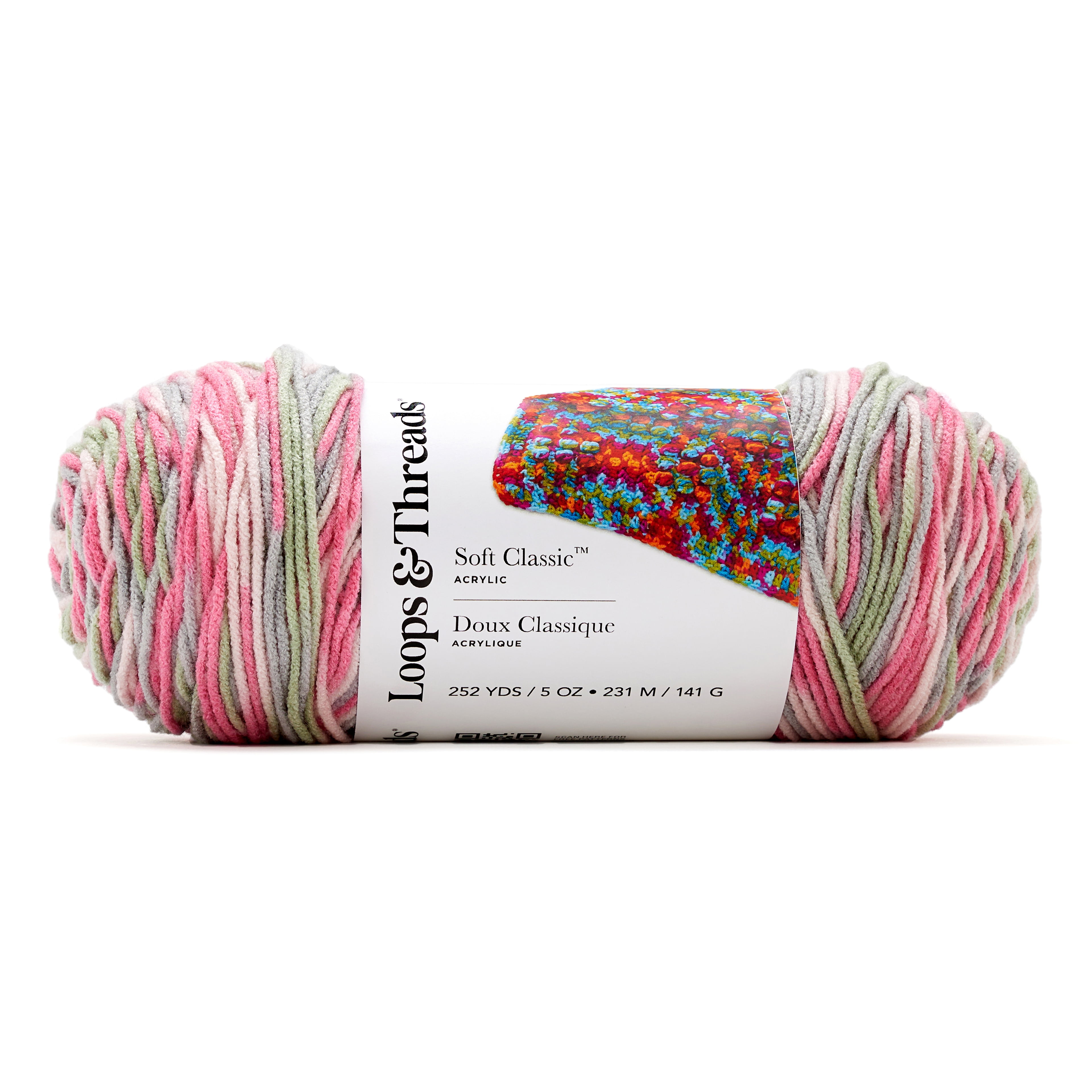 Loops & Threads Soft Classic Multi Yarn - Knitting, Crochet, Weaving ...