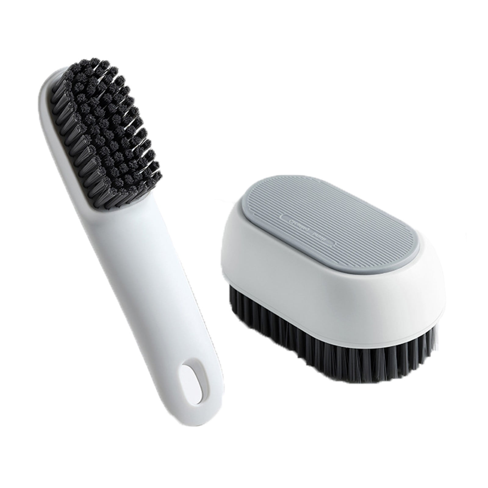 Soft Cleaning Brush Set, 2-pack Shoe and Household Scrub Brushes, Dense ...