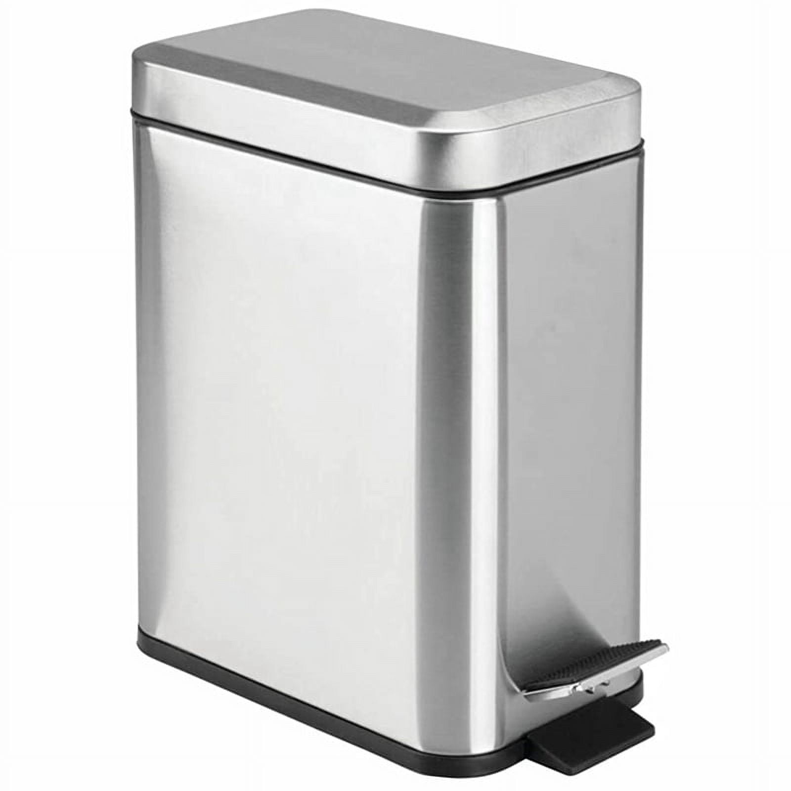 Soft Close, Rectangular Bin 5L with Liner and Lid, Use As Mini Garbage ...