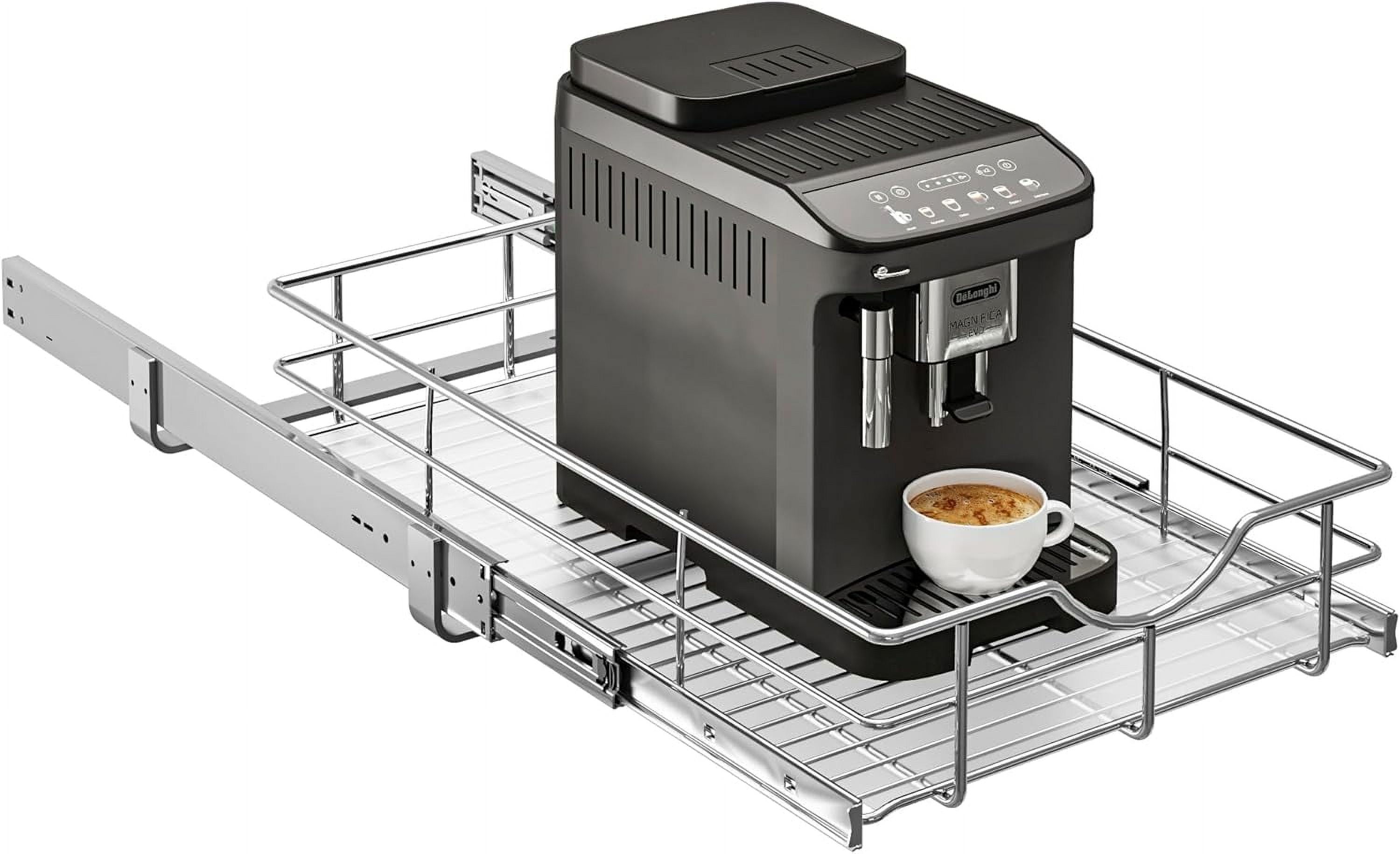 Soft Close Slide Out Cabinet Shelf, 14" W x 21" D Pull Out Drawers for ...