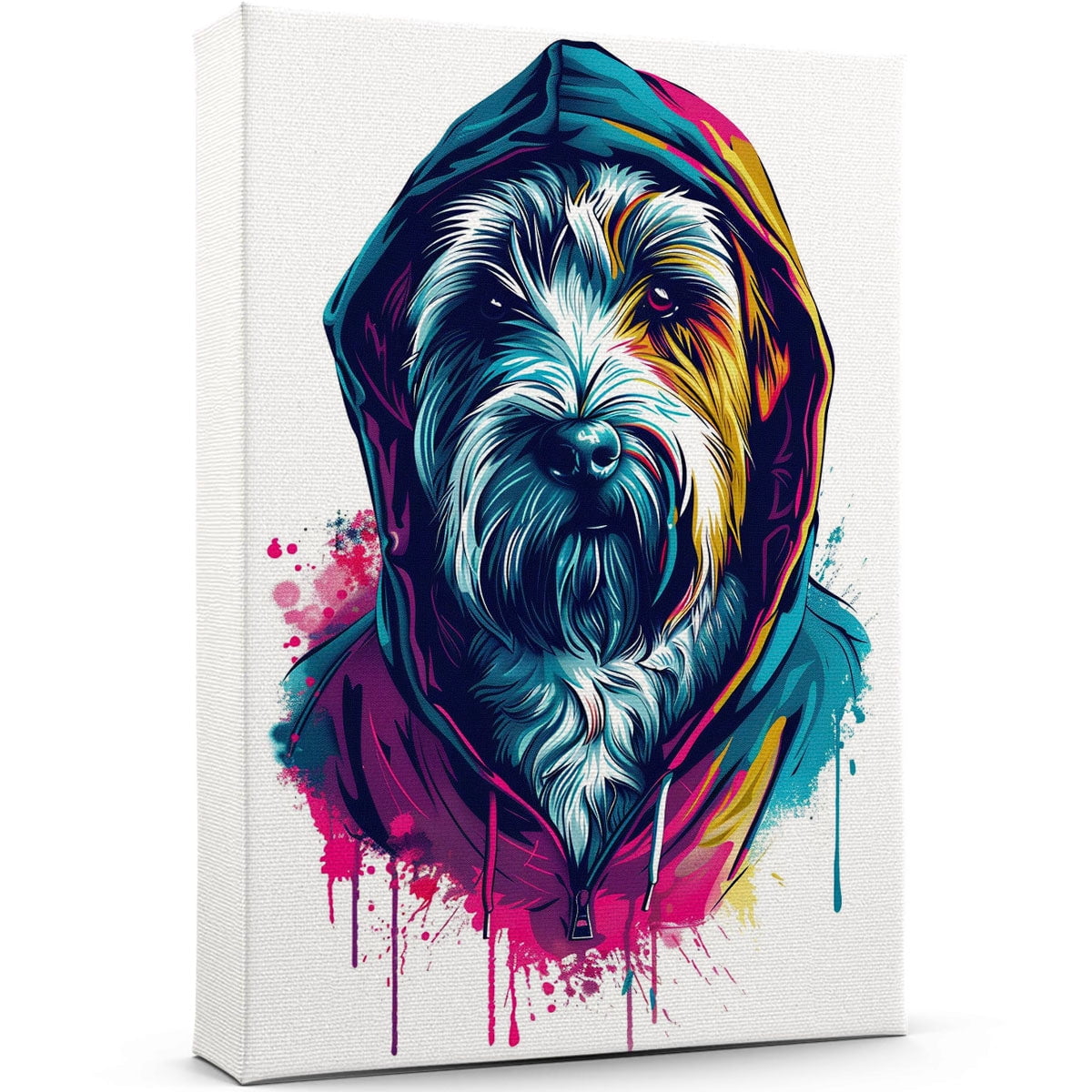 Soft Coated Wheaten Terrier Dog Wall Art Cute Animal Decor for Kid's ...