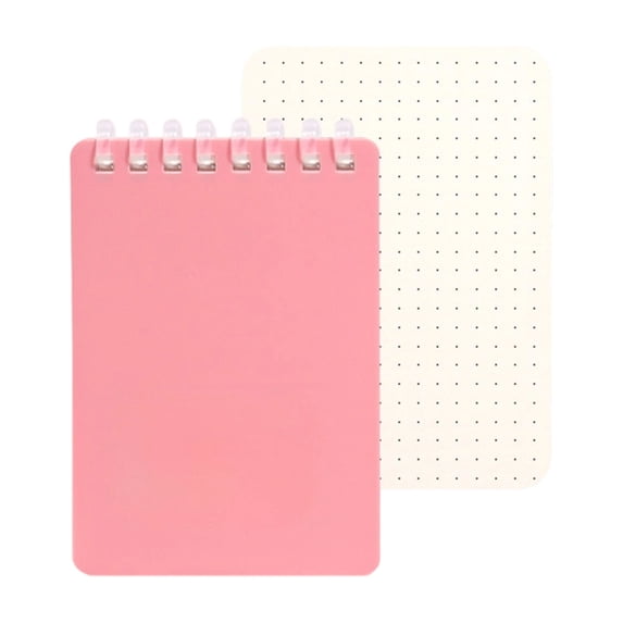 Soft Coil Binding Notebook 128 Pages Lined/Dotted/Gridded/Unruled 3x4 ...
