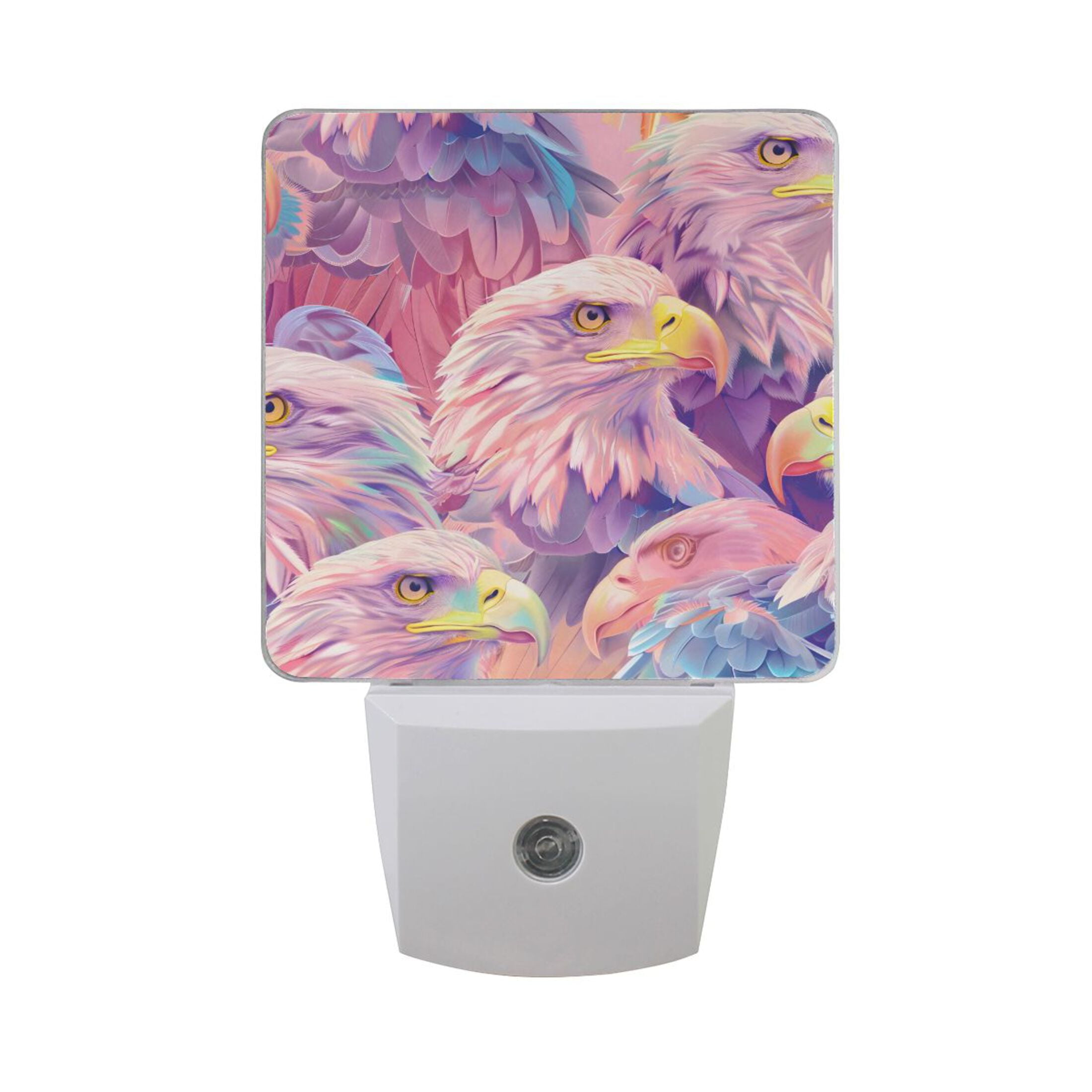Soft Color Eagle Head Night Light 2 Pack LED Nightlight Plug into Wall ...