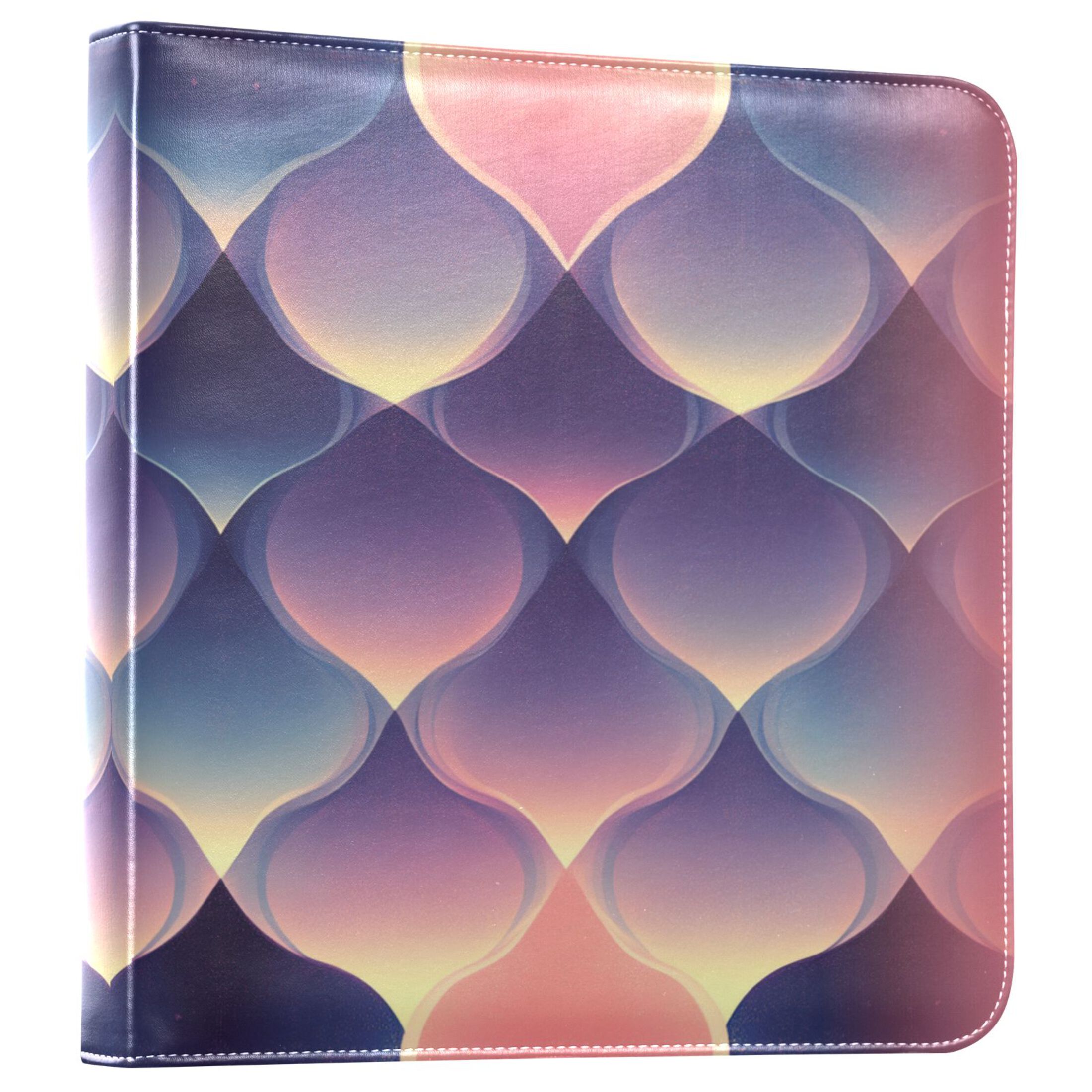 Soft Color Geometry Large Photo Album Self Adhesive 20 Blank Pages for ...