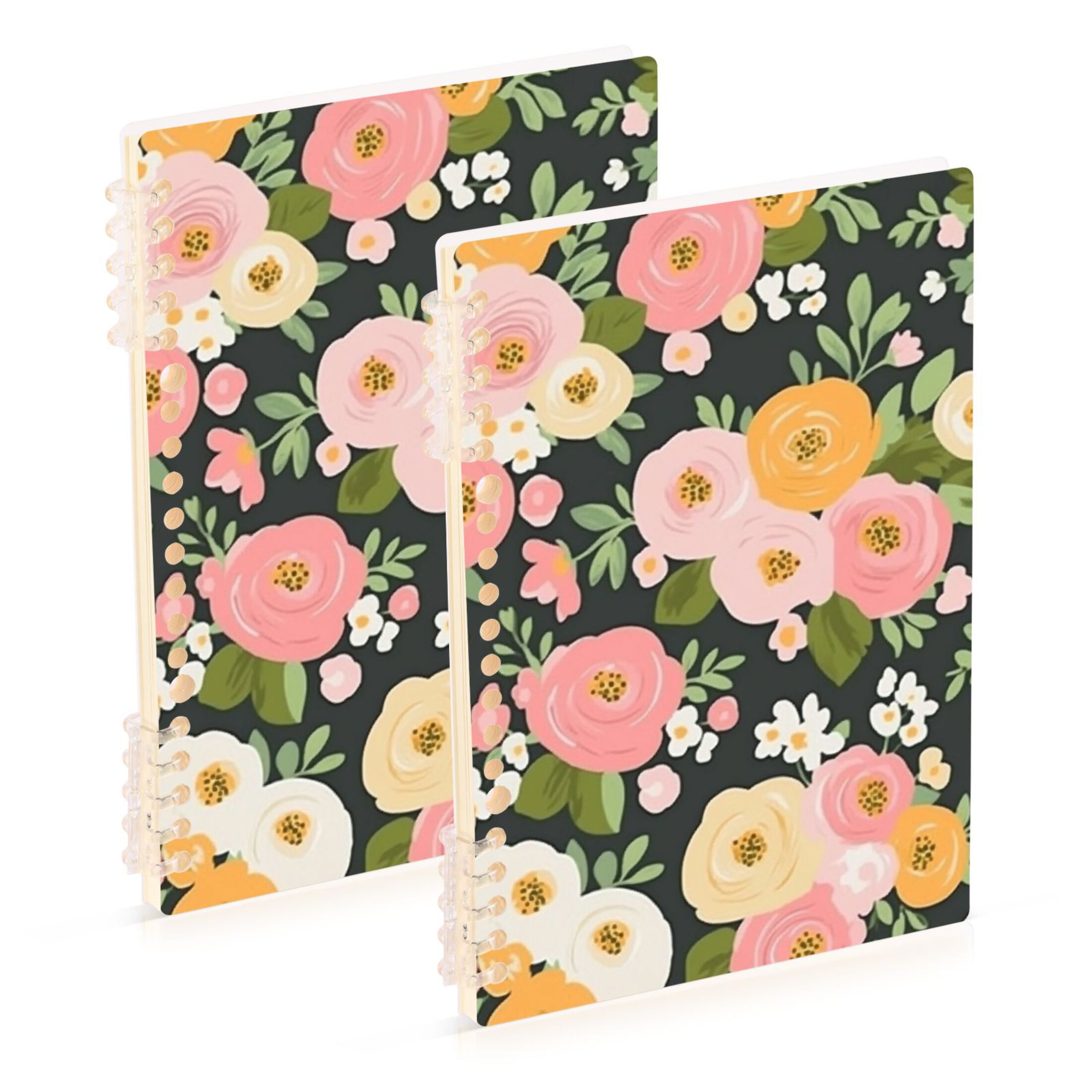 Soft Colors Roses Lined Spiral Journal Notebook 60 Pages A5 College ...