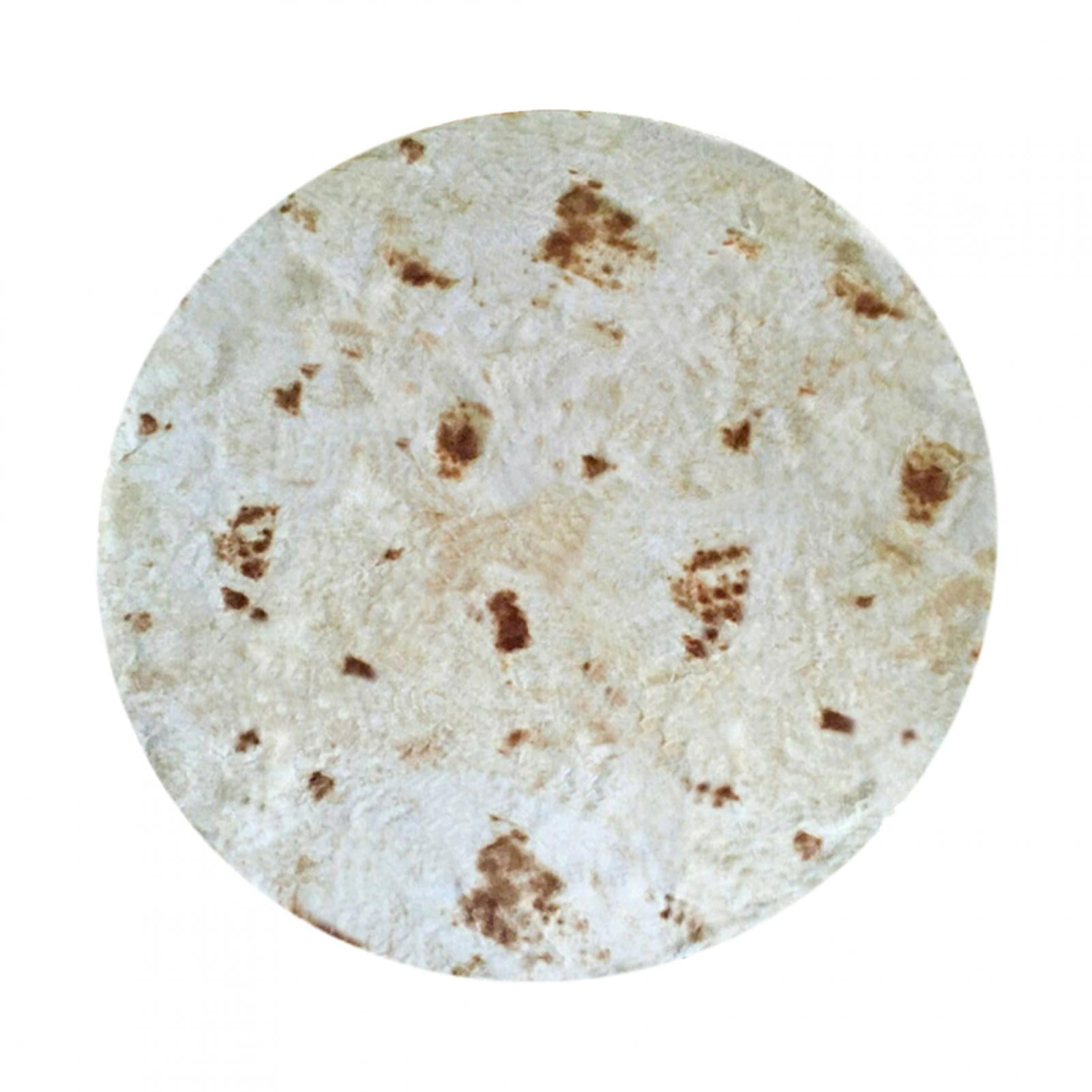 Soft Comfort 3D Mexican Round Burrito Print Airplanes Beach Camping ...