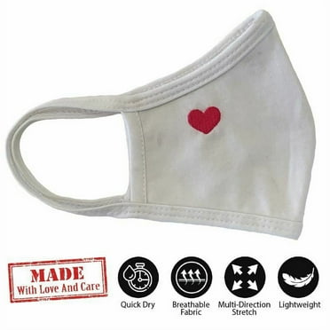 Fashion Washable Soft Cotton Adults Unisex One Size Face Covering Mask ...