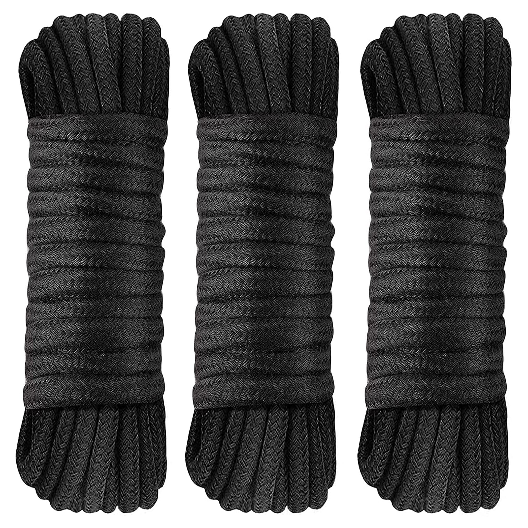 Soft Cotton Rope, 32 feet / 10m Rope, 6mm Thick, Soft Rope, Washable ...