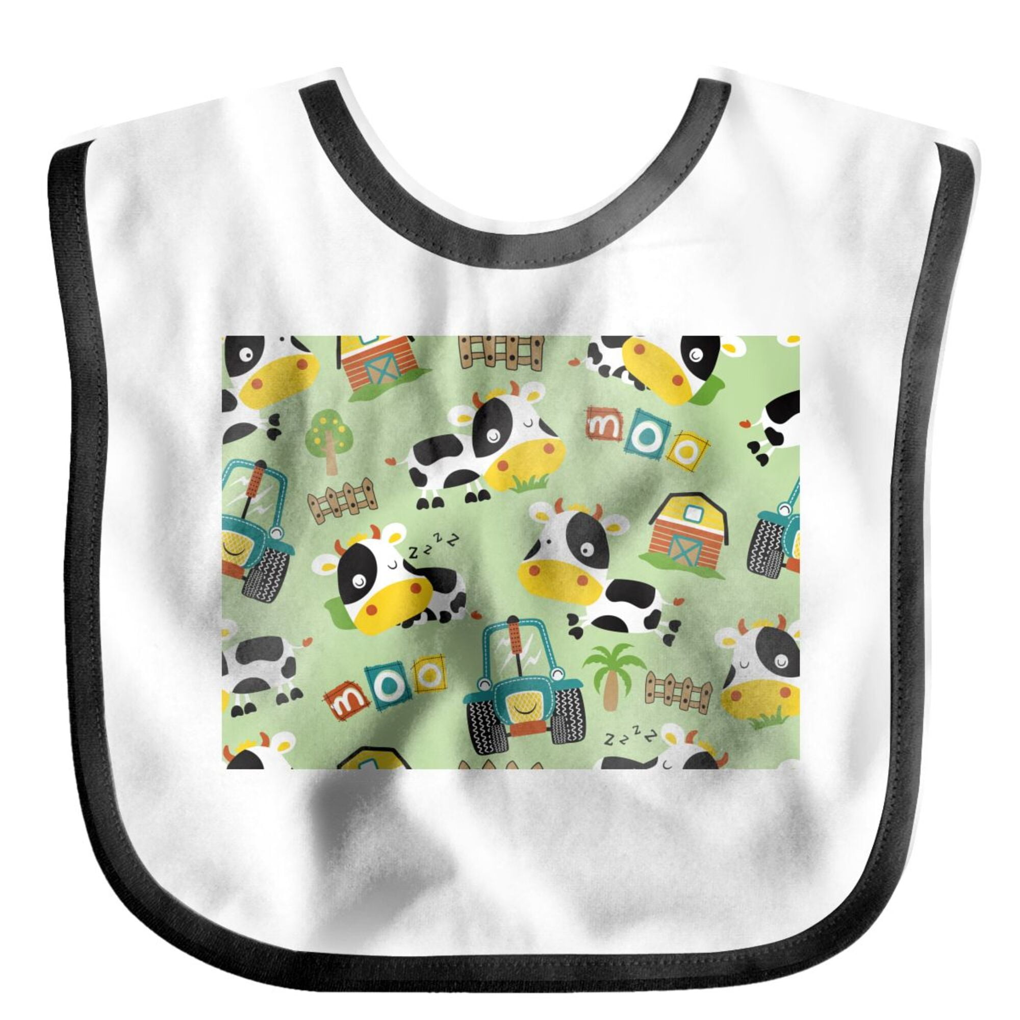 Soft Cotton Toddler Bibs Cartoon Cow Superbib Baby And Toddler For 6 ...