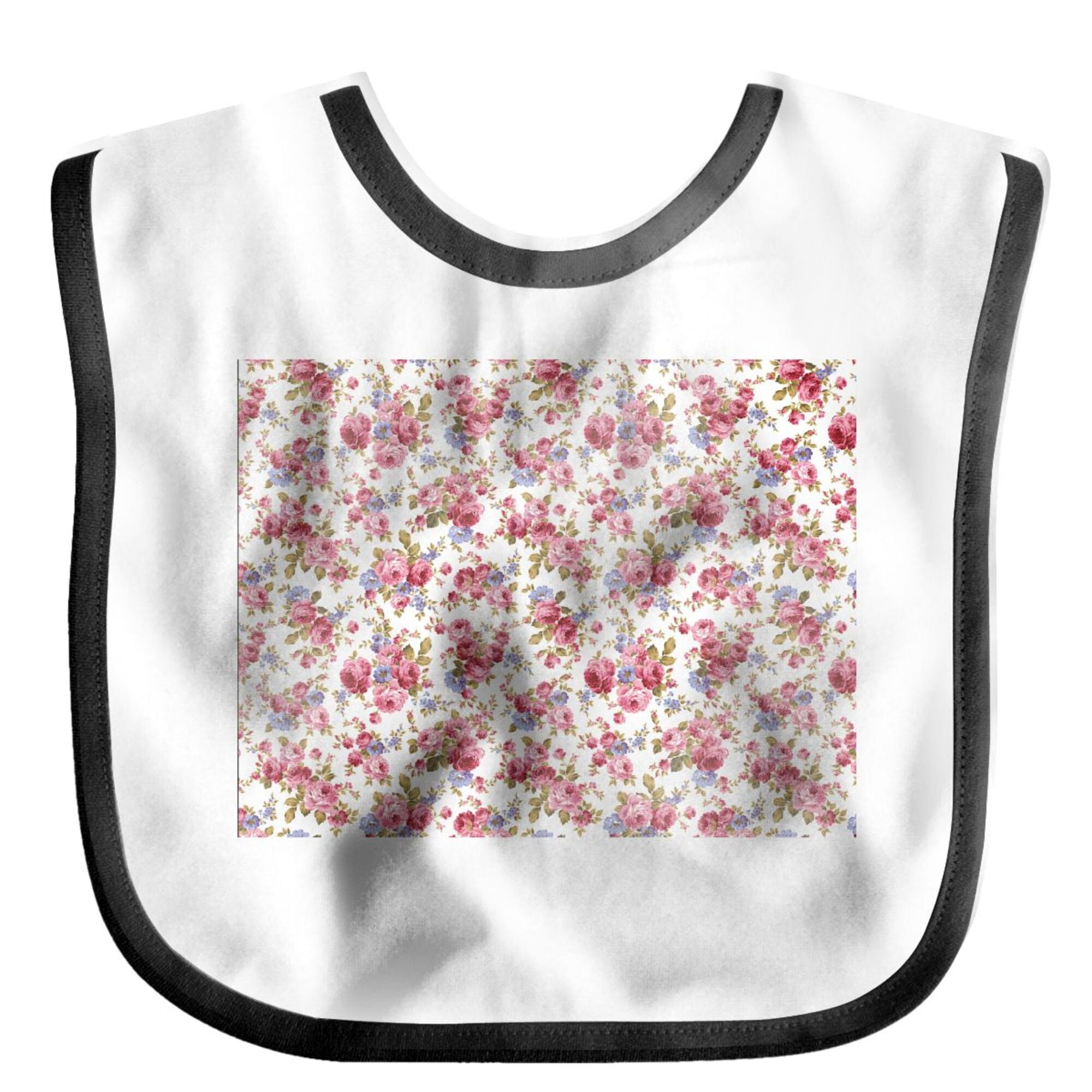 Soft Cotton Toddler Bibs Rose Flower Pattern Superbib Baby And Toddler ...