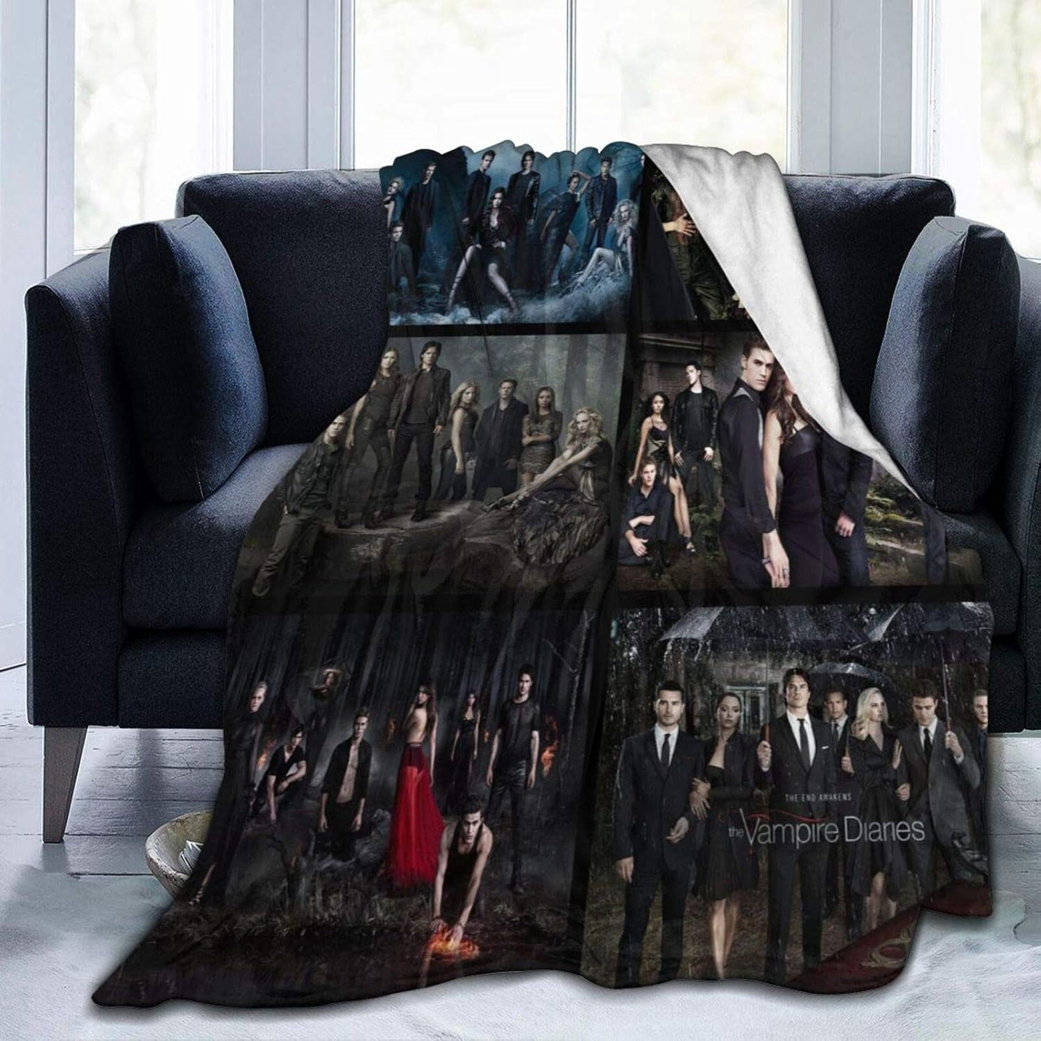 Soft Cozy Warm The Vampire TV Show Diaries Blankets 60"x50" inch for ...