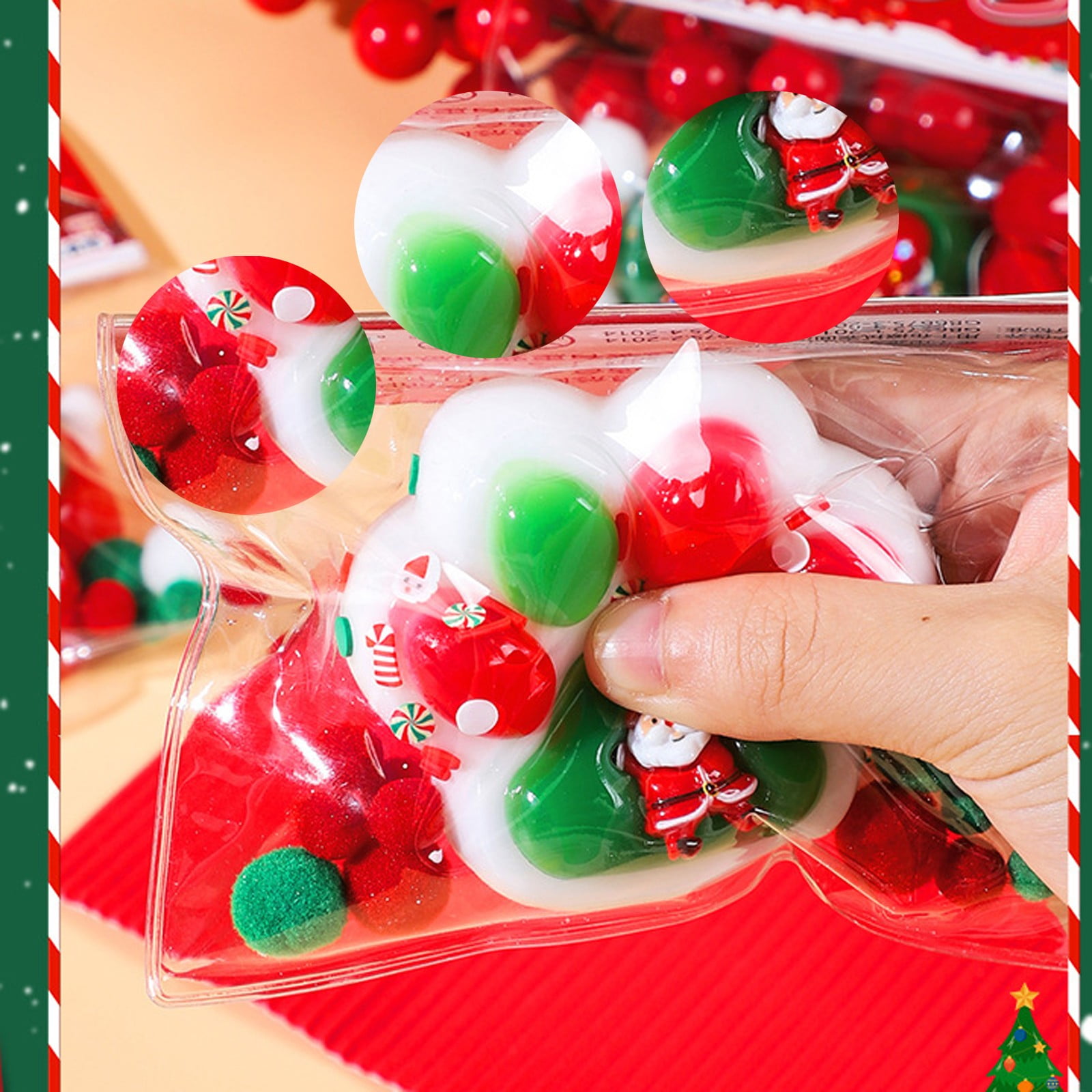 Soft Cute Cat Claw Squishy Toy & Handmade Silicone Squeeze Toy for ...