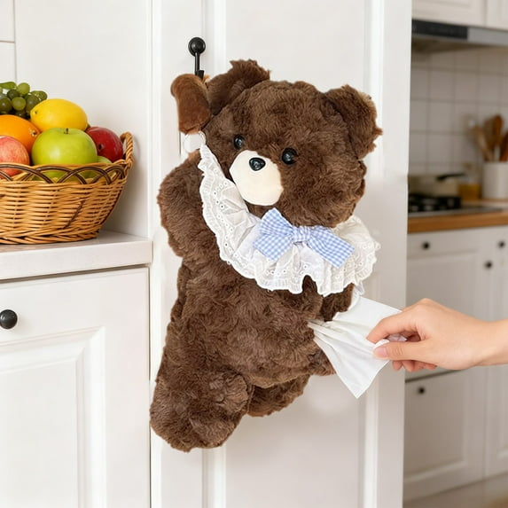 Soft Cute Creative Hanging Tissue Box, Car Mounted and Home Tissue ...