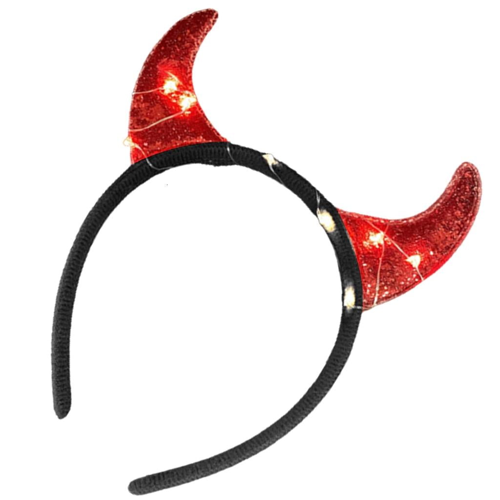 Soft Devil Cool Headband Animal Stage Dark Princess Hair Hoop for Kids ...