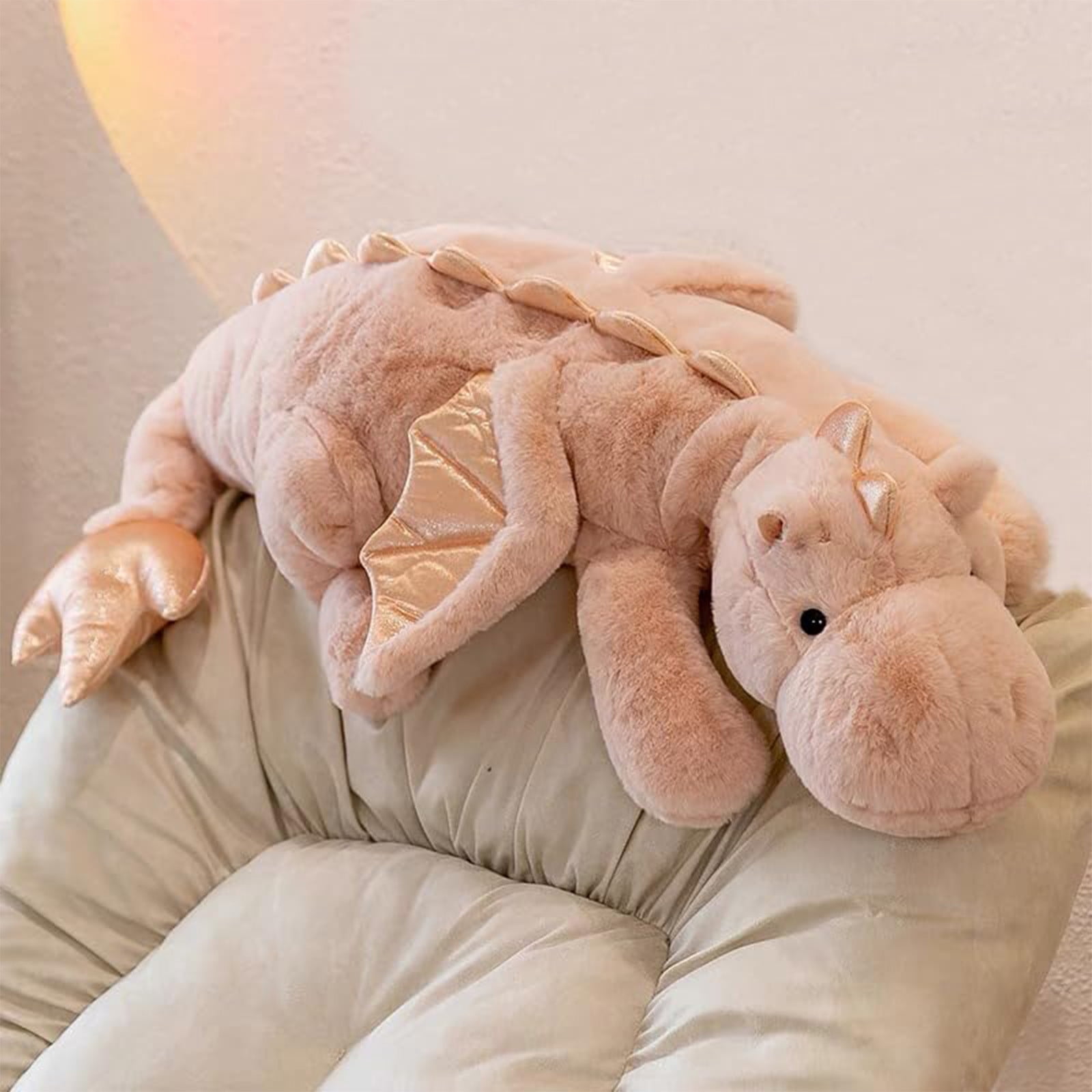 Soft Dinosaur Pillow, Cute Fuzzy Dinosaur Plush Pillow, Soft Stuffed ...