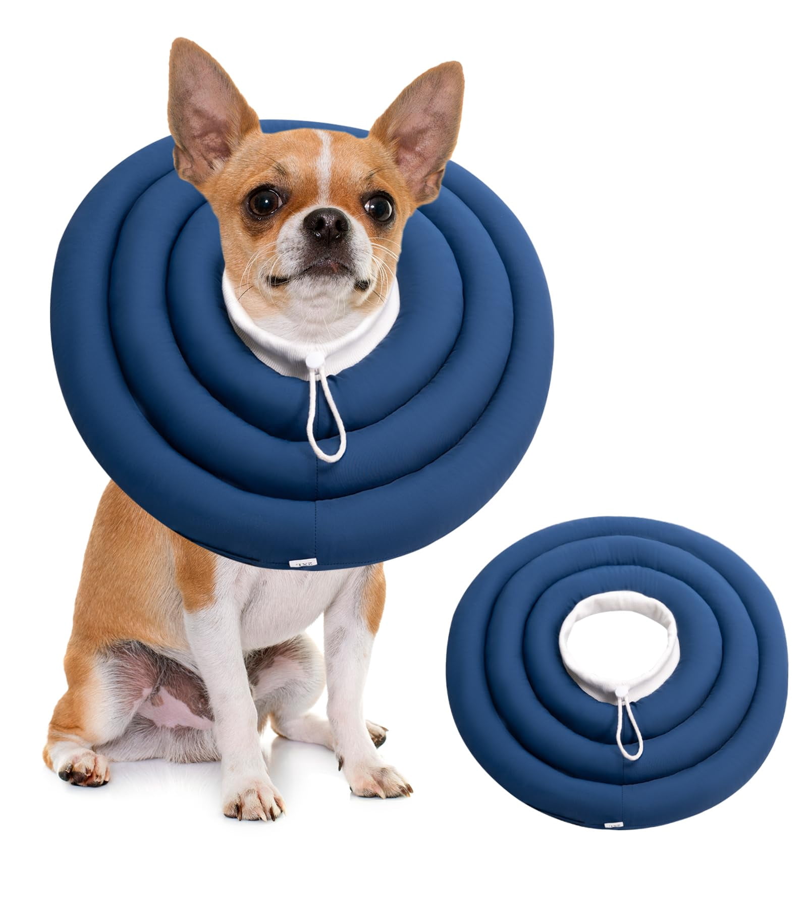 Soft Dog Cones, Recovery Dog Donut Collar After Surgery- Cone of Shame ...