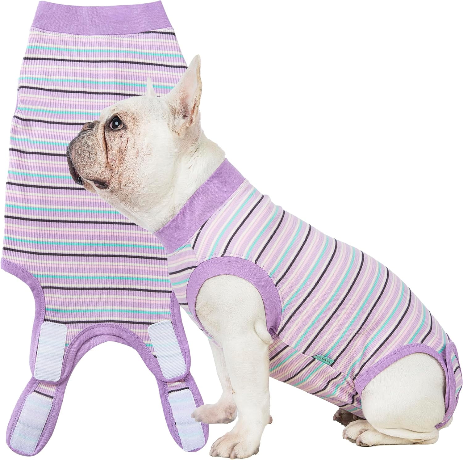 Soft Dog Recovery Suit - Post-Spay Surgical Onesie & Cone Alternative ...