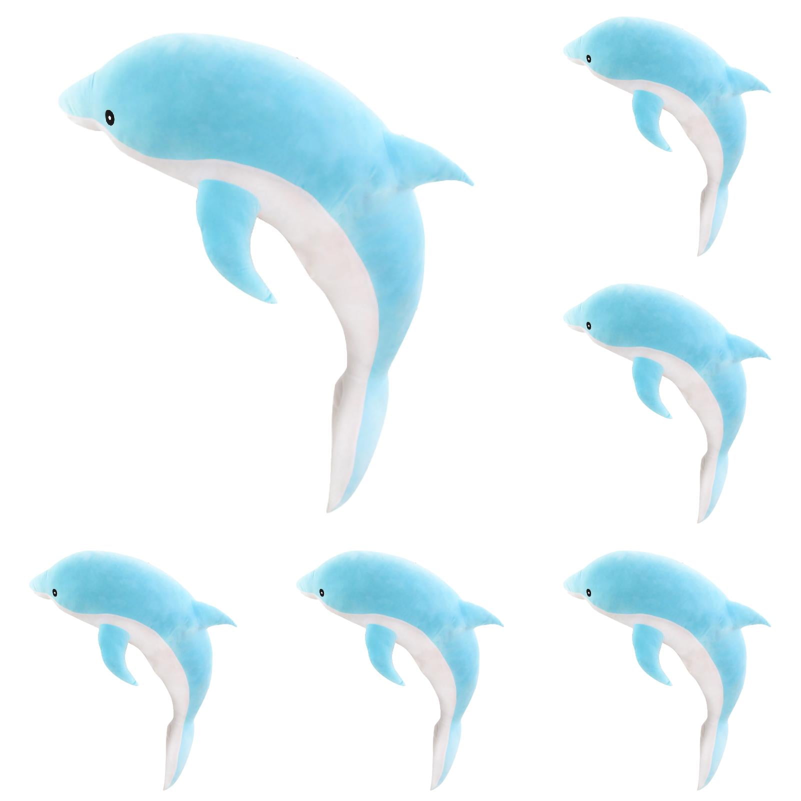 Soft Dolphin Plush Toys Stuffed Dolls Animal Nap Pillow Creative Kids ...