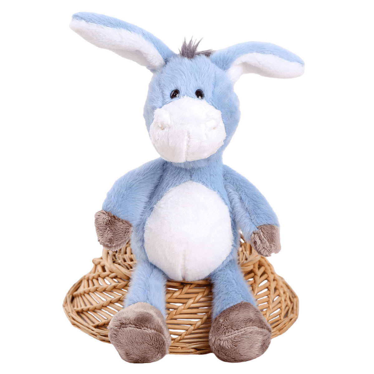 Soft Donkey Plush Stuffed Animal Toy, Cute Huggable Donkey Doll, Cozy ...