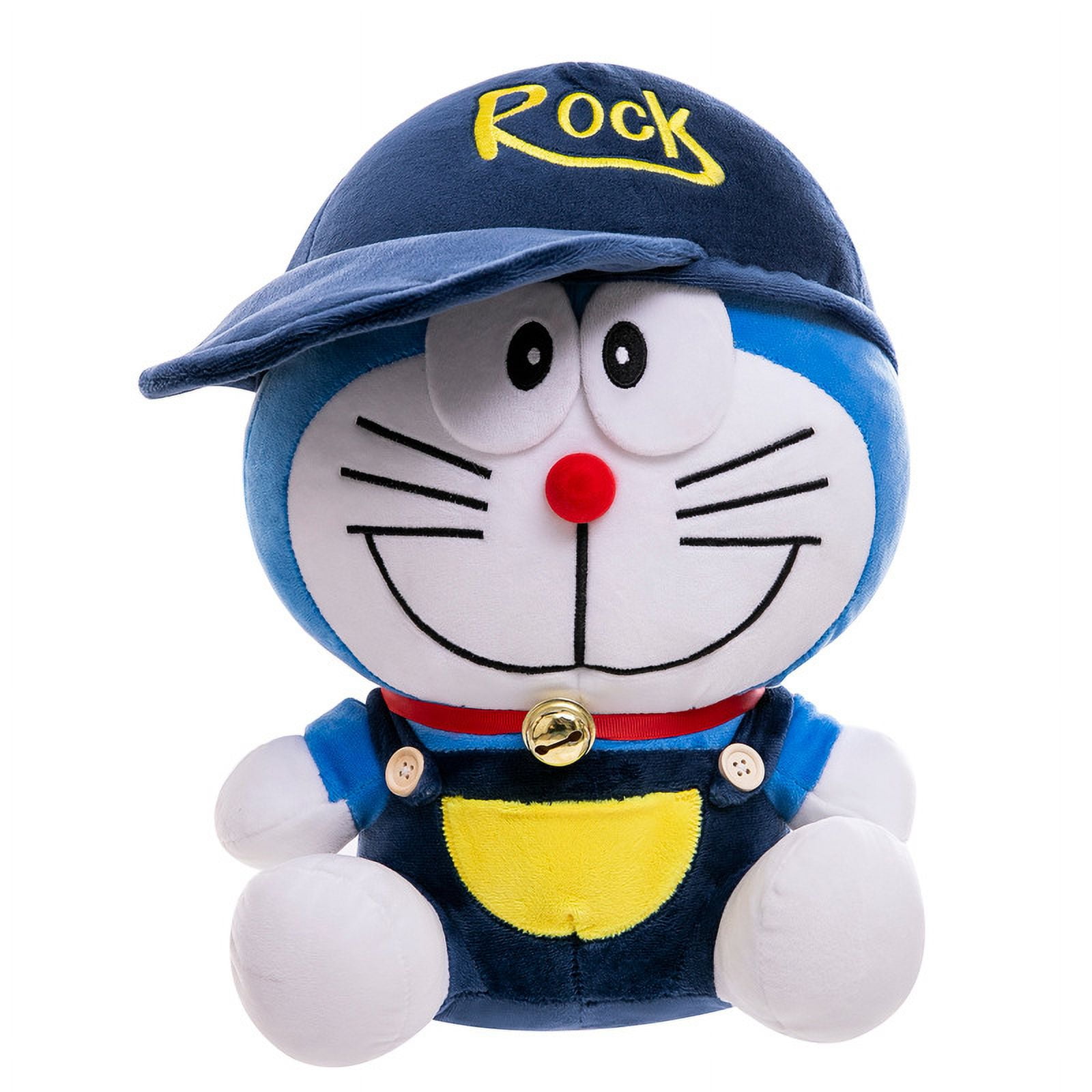 Soft Doraemon Plush Wearing A Hat, Dingdang Cat Doll, Plush Toy ...