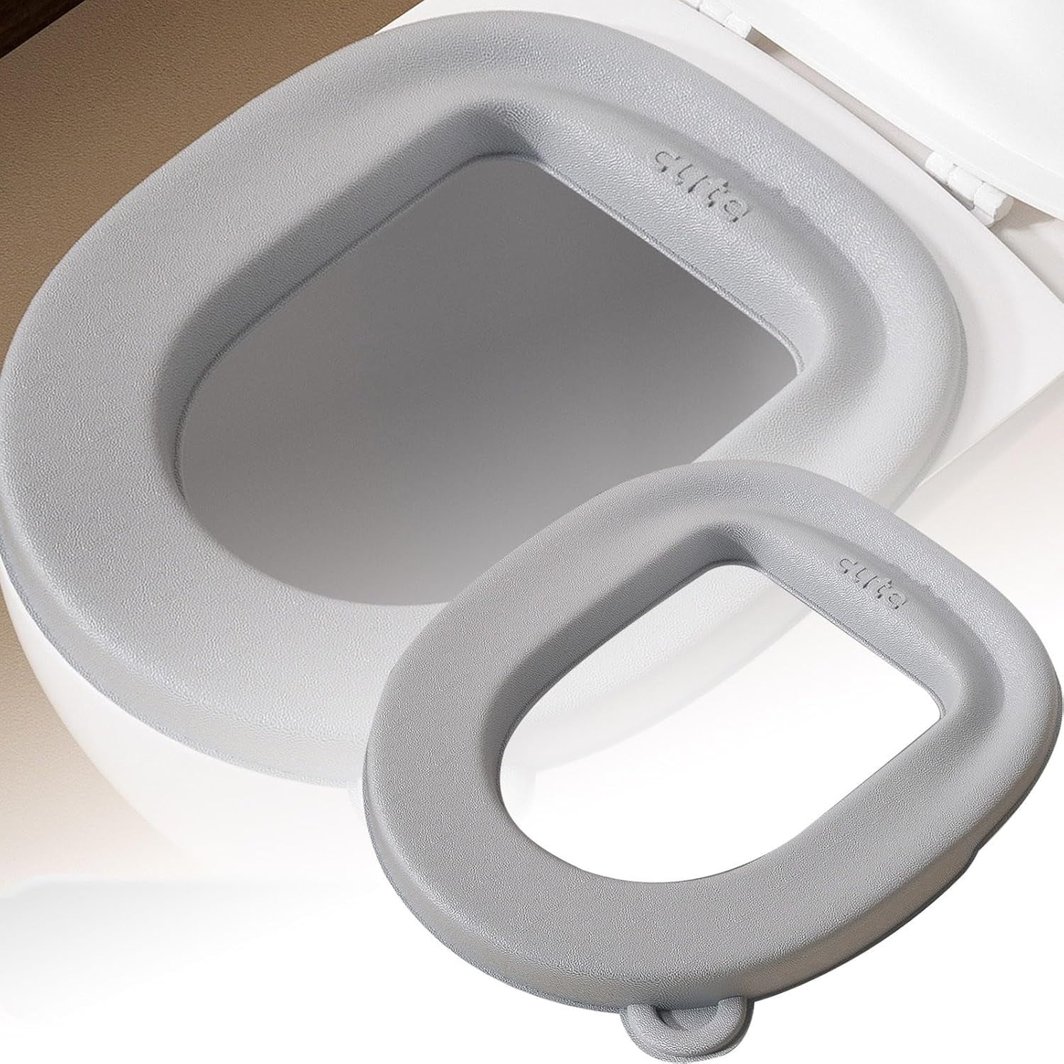 Soft EVA Foam Toilet Seat Cushion with Adhesive, Hygienic, Waterproof ...