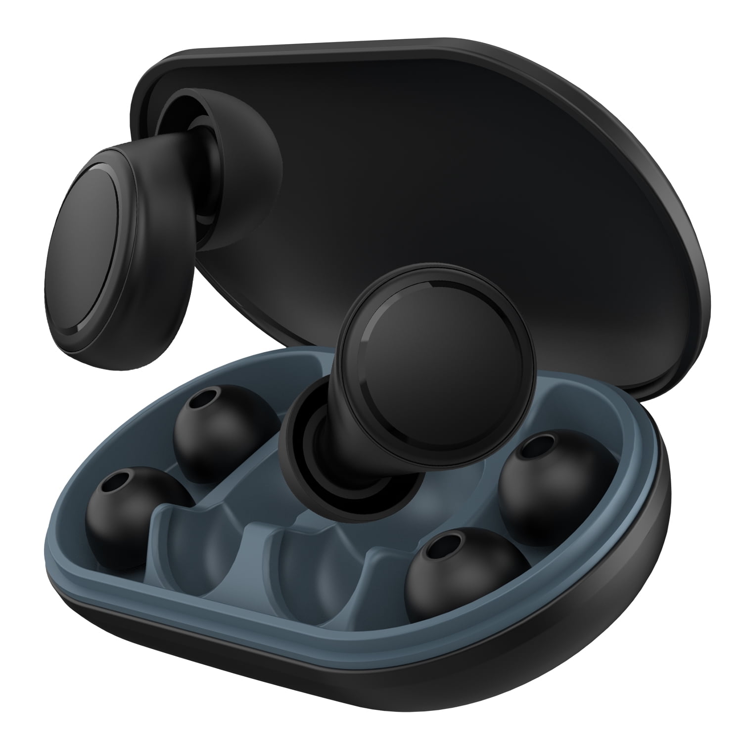 Soft Ear Plugs for Sleeping Noise Blocking 45dB, Reusable Silicone ...