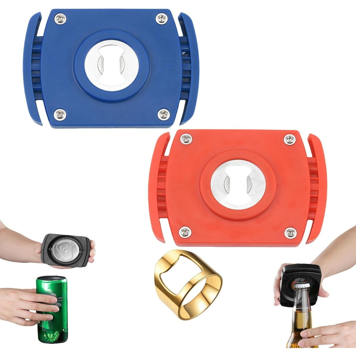 Soft Edge Soda Can Opener,Can Top Remover,Drop Top Can Opener,Can ...