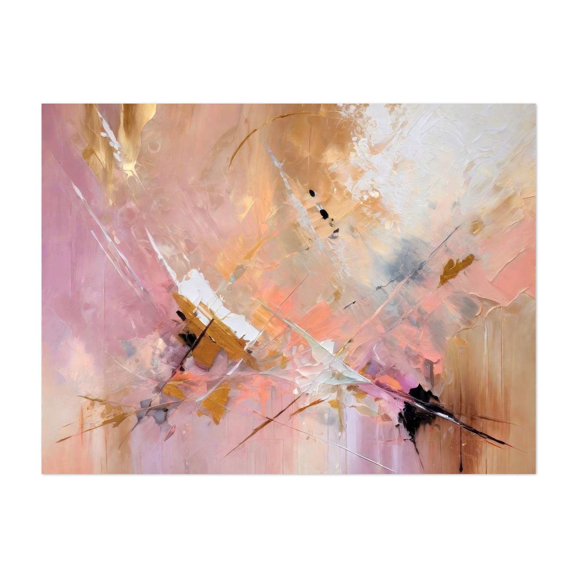 Soft Edges of Memory - Digital Art Abstract Pastel Modern Art ...