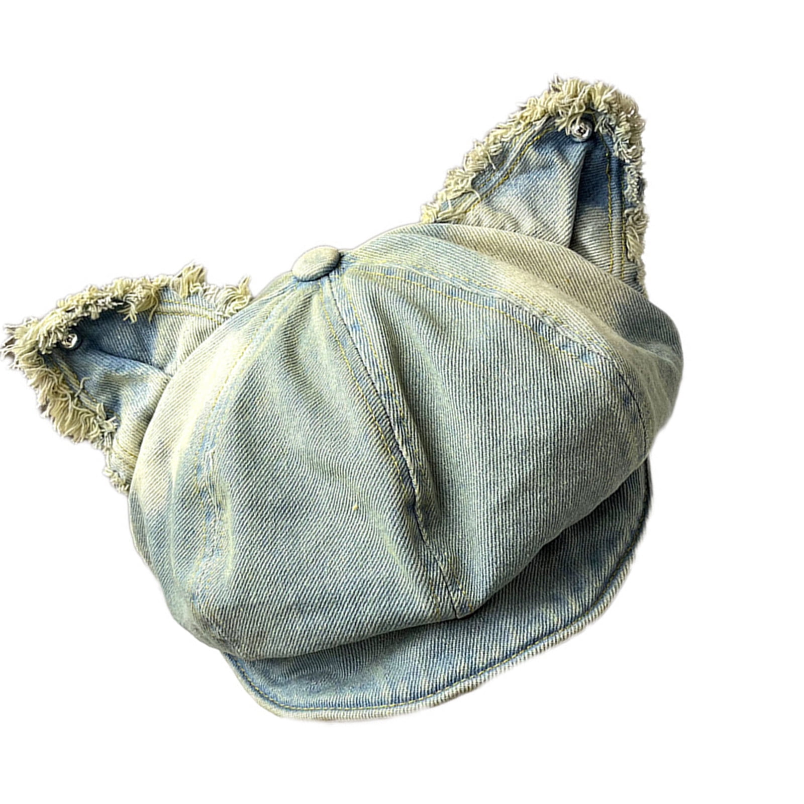 Soft Eight Angled Hat With Lovely Puss Ear Plan And Pliable Border For ...