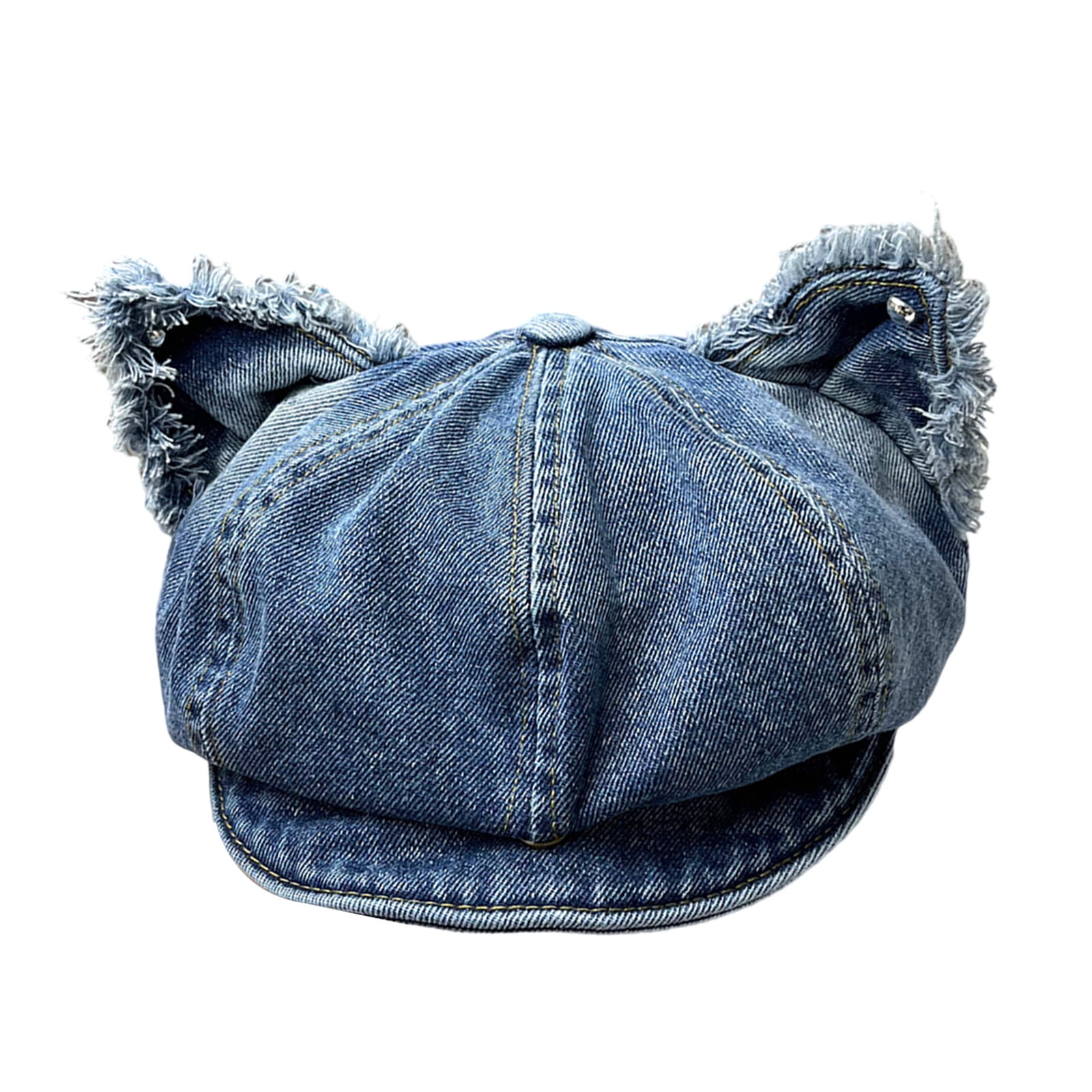 Soft Eight Angled Hat With Lovely Puss Ear Plan And Pliable Border For ...