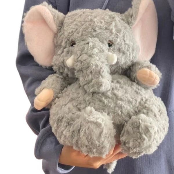 Soft Elephant Plush Toy with Squishy Filling for Home Display, Hugging ...