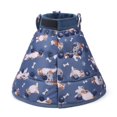 Soft Elizabethan Collar for Dogs Adjustable Pet Recovery Cone After ...