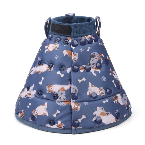 Soft Elizabethan Collar for Dogs Adjustable Pet Recovery Cone After ...