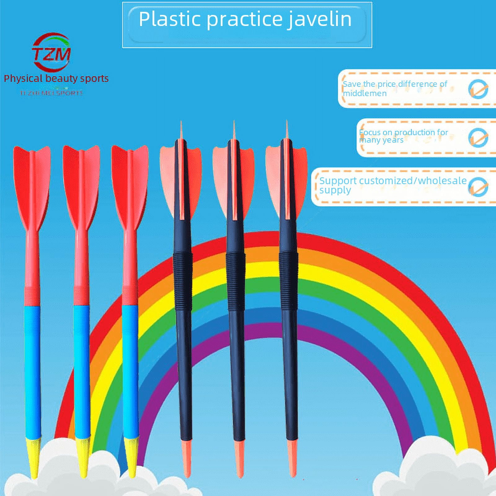 Javelin For Kids Milisten 2pcs Kids Training Javelin Soft Plastic ...